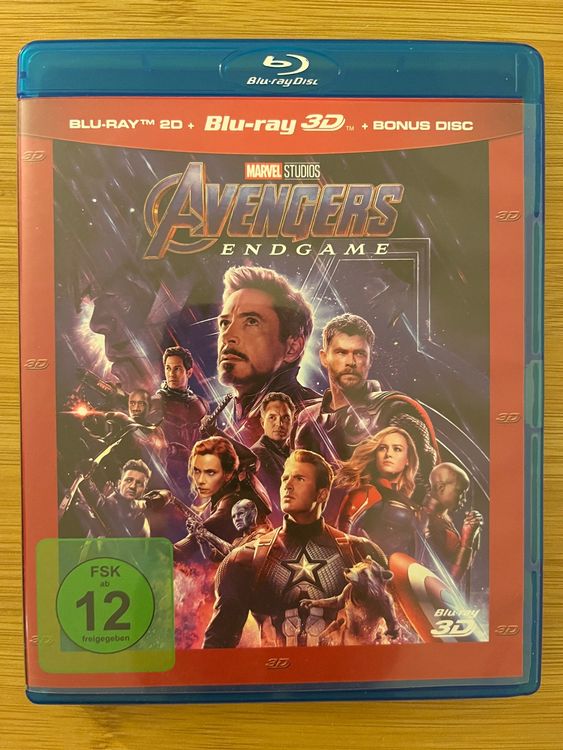 Marvel: Avengers Endgame (2019), Blu-ray 2D & 3D | Kaufen auf Ricardo