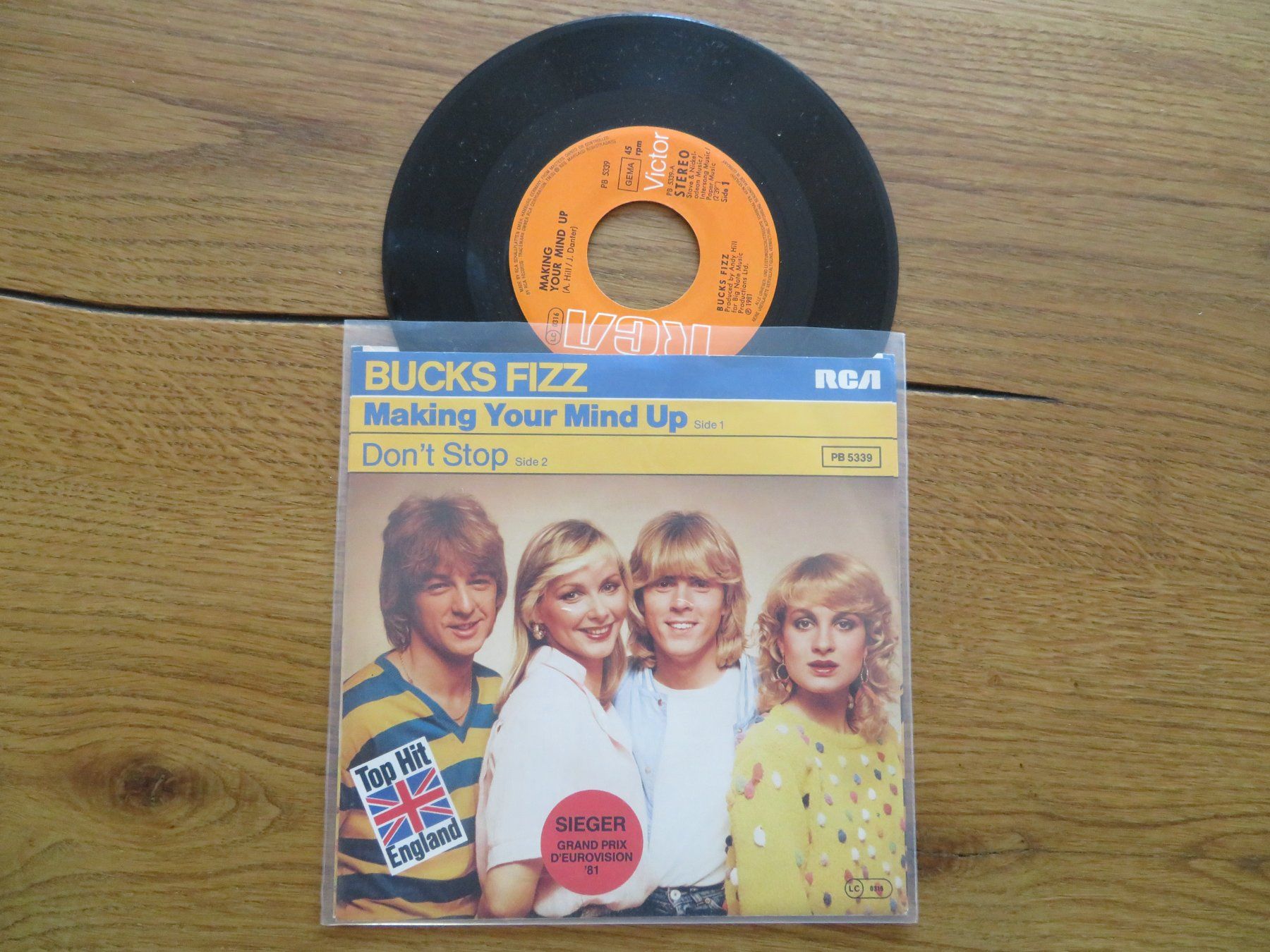 Bucks Fizz - Making Your Mind Up 7" Single Schallplatte (Neu (gemäss ...