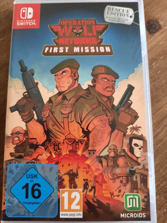 Switch Spiel-Operation Wolf, Neuwertig! | Kaufen auf Ricardo