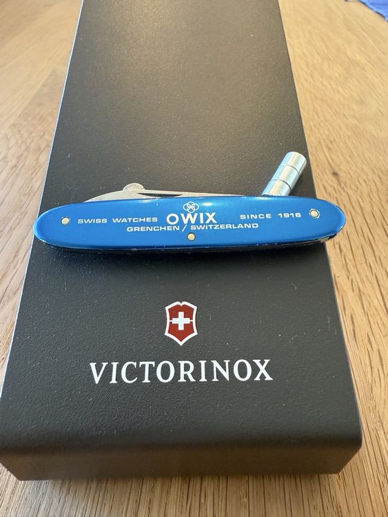 Uhrenmesser OWIX Sackmesser Victorinox (Gebraucht) in Schupfart für CHF ...