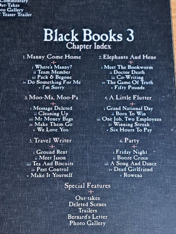 IMPORT-DVD: The Complet Black Books Series 1, 2 & 3. (Neu (gemäss ...