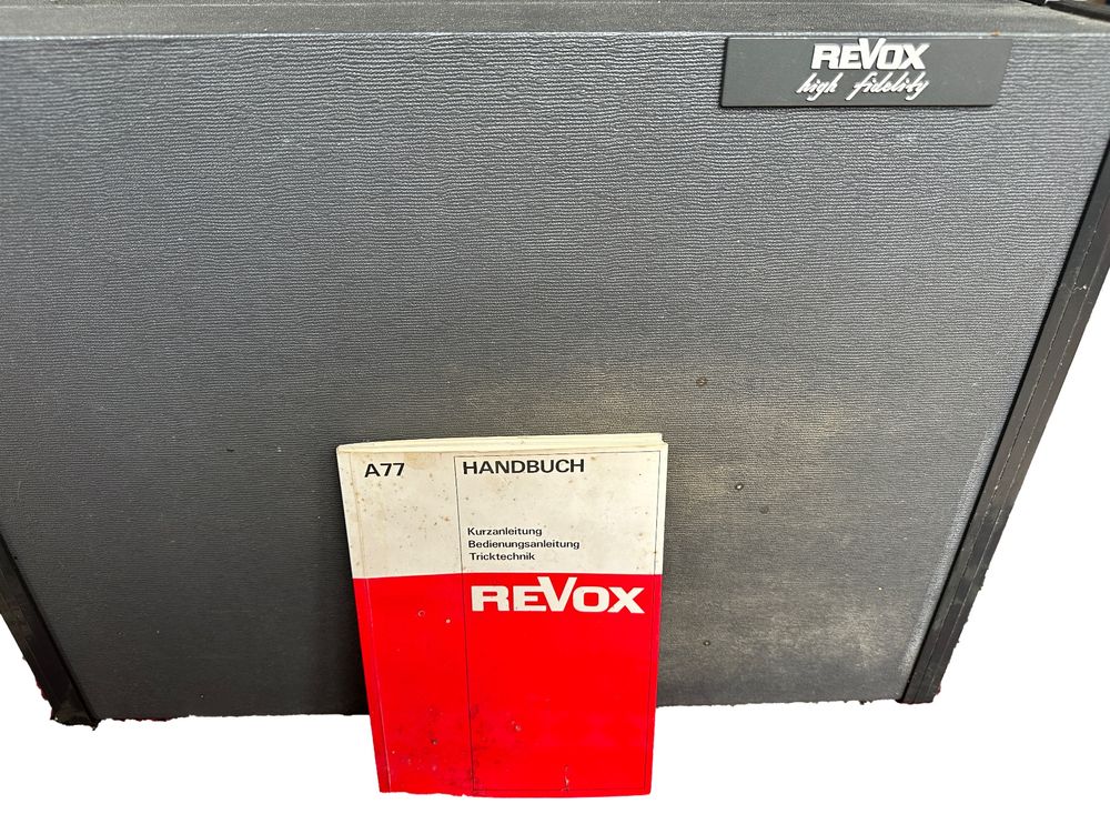 Revox A77 - Bandmaschine der Oberklasse (Gebraucht) in Pfäffikon ZH für CHF 74 – nur Abholung ...