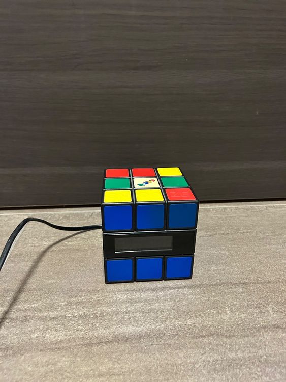 Rubik’s cube alarm clock réveil radio | Kaufen auf Ricardo