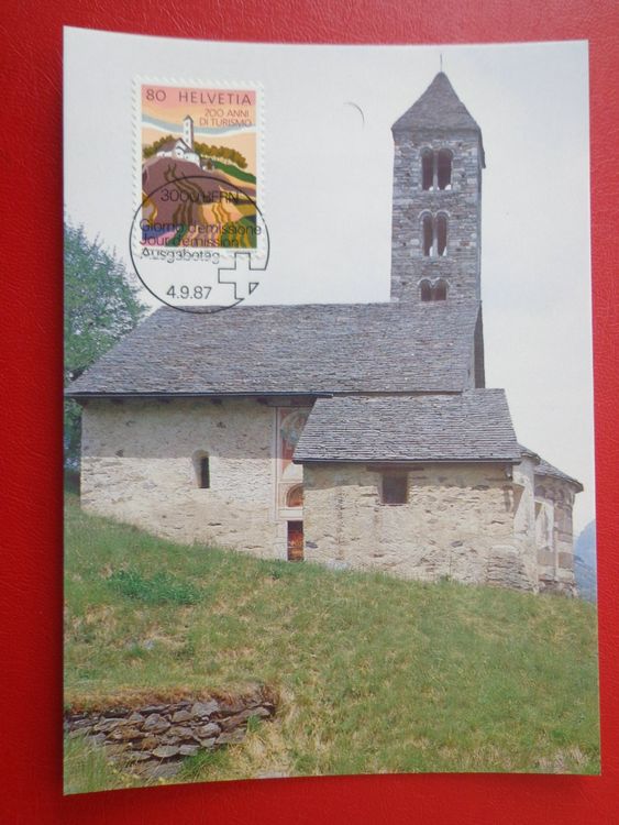 Maximumkarte MK 4.9.1987 "200 Jahre Tourismus" Negrentino | Kaufen auf Ricardo