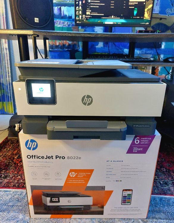 New HP OfficeJet Pro 8022e Printer All-in-One (Neu (gemäss Beschreibung ...