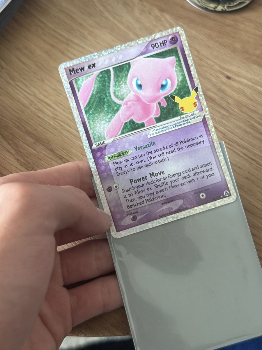 Pokemon Mew ex Karte - Seltener Sammlerstück! (Neu (gemäss Beschreibung ...