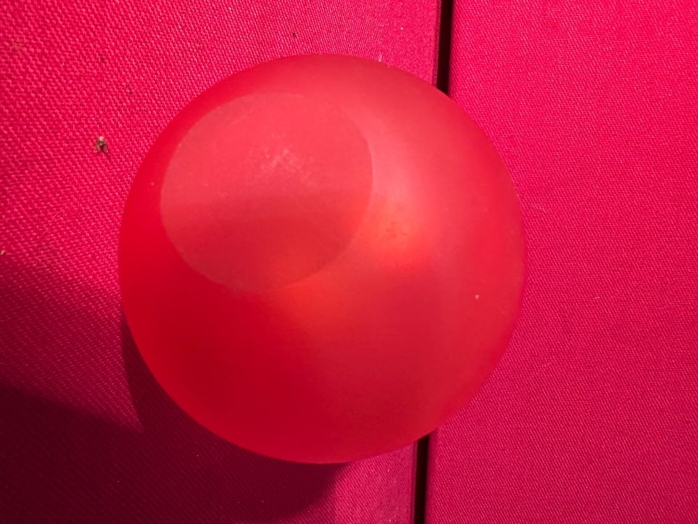 Magnifique flacon de parfum ancien en verre rouge ️ 47 (D'occasion) à ...