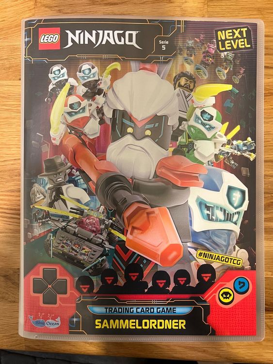 Ninjago Album Serie 5 Next Level mit Karten, halbvoll (Gebraucht) in ...