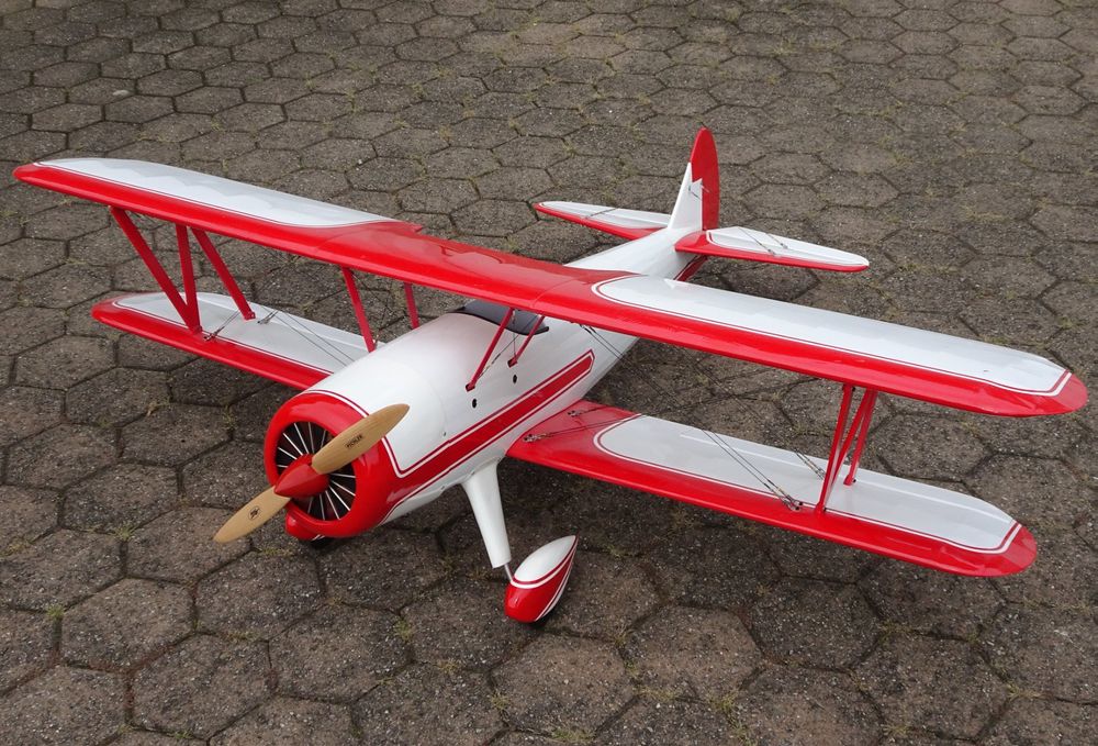 Doppeldecker Stearman Red Baron Elektro (Neu (gemäss Beschreibung)) in Untersiggenthal für CHF ...