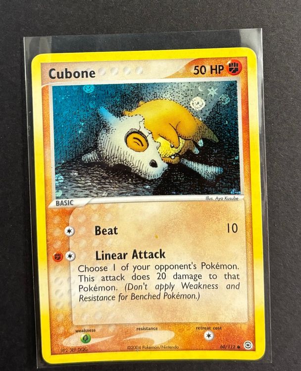 Cubone Reverse Holo 60/112 Pokemon Fire Red & Leaf Green MP | Kaufen ...
