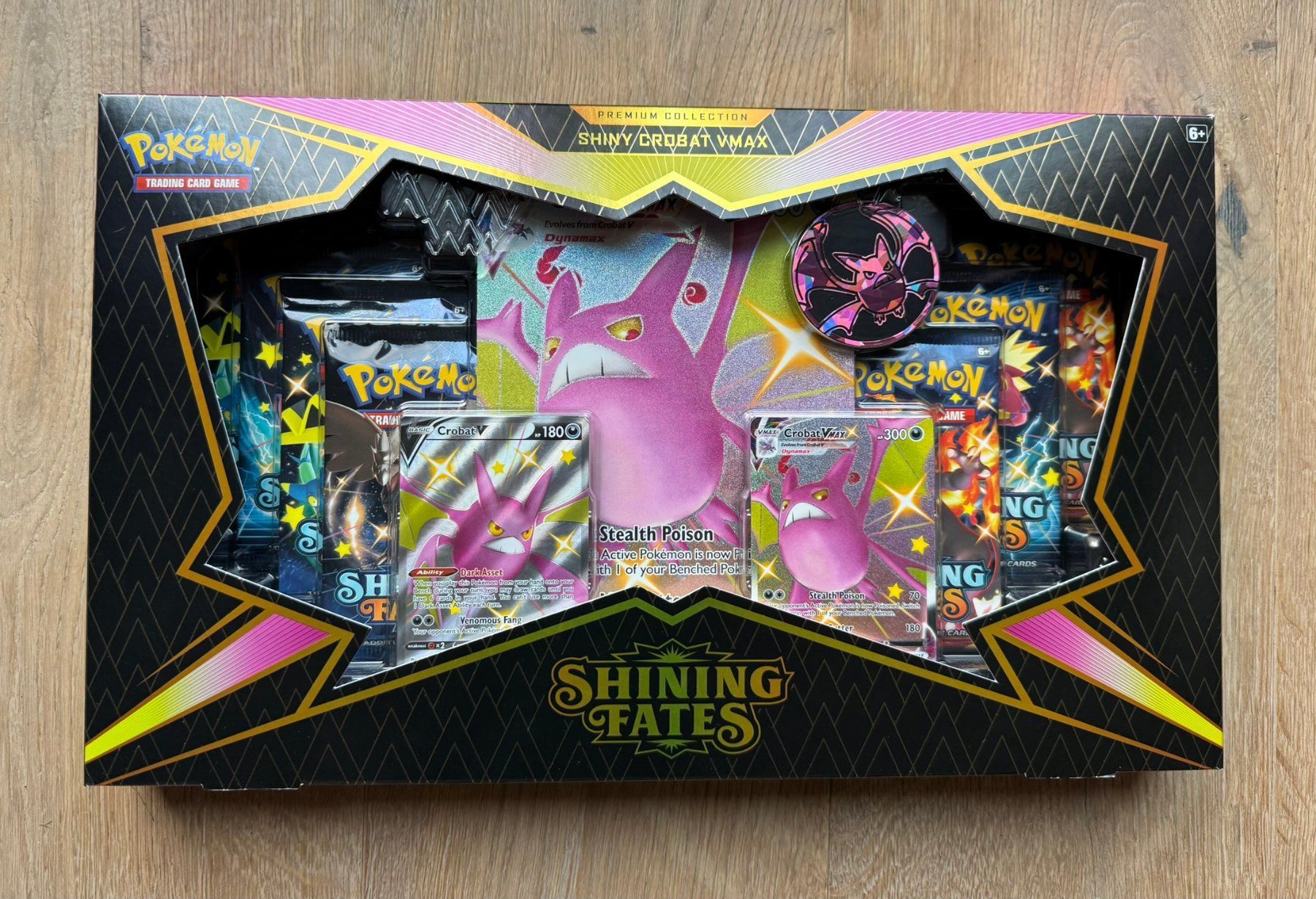 Pokémon Shiny Crobat VMAX Premium Collection (EN) - NEU/OVP (Neu und ...