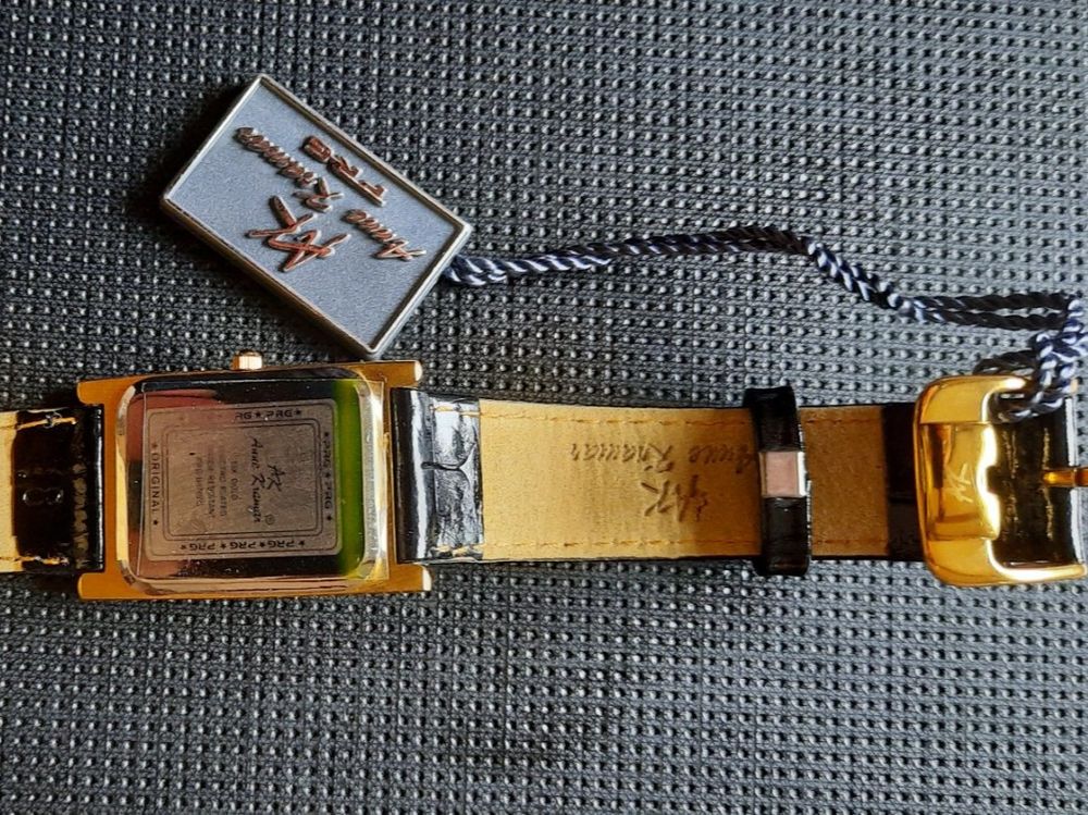 Anne Kramar PRG 18 k Vergoldet 24,4 /38mm Ungetragen | Kaufen auf Ricardo