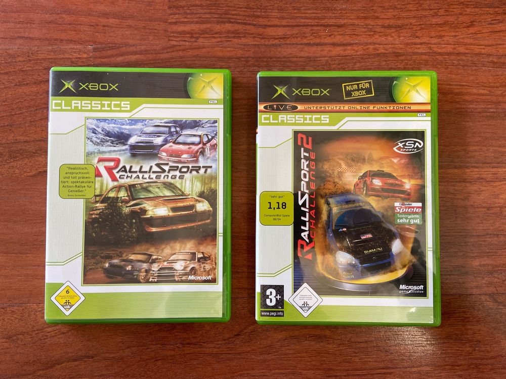 Xbox Classics Games - Rallisport Challenge 1 & 2 | Kaufen auf Ricardo