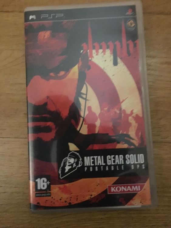 Metal Gear Solid portable ops, PSP (Gebraucht) in Uitikon Waldegg für ...