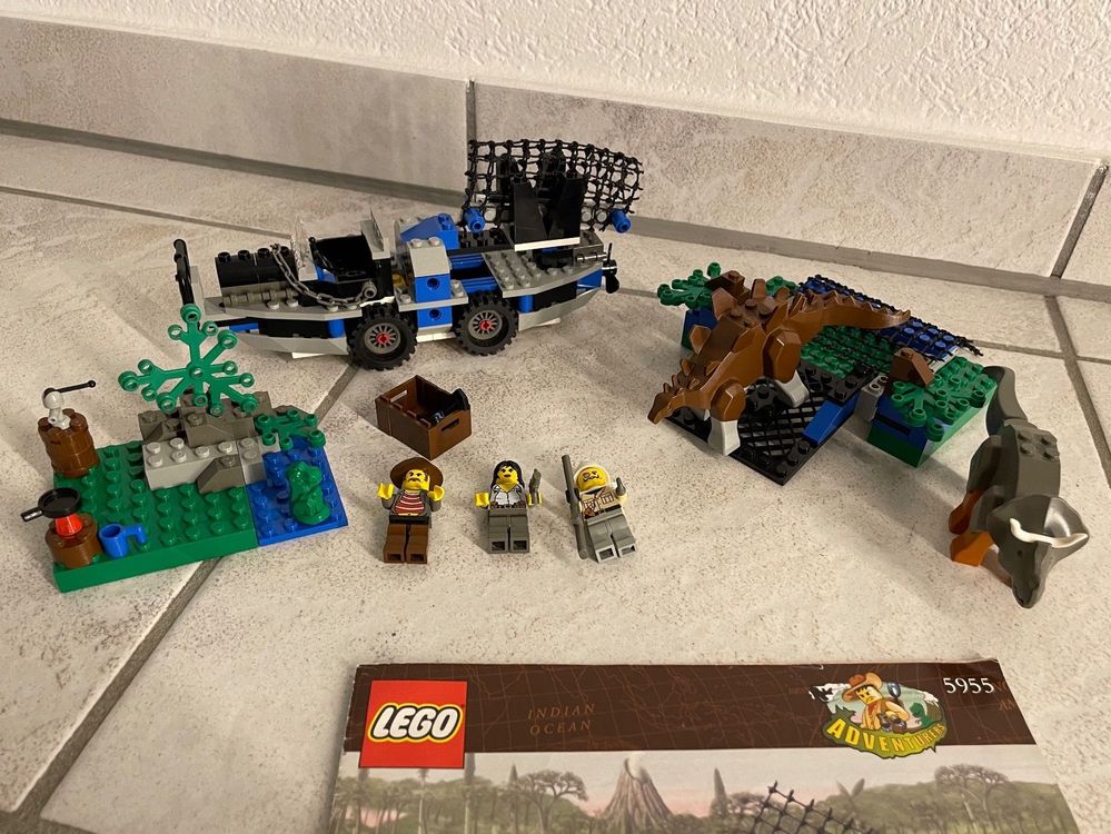 LEGO 5955: All Terrain Trapper - Adventurers Dino Island (Gebraucht) in ...