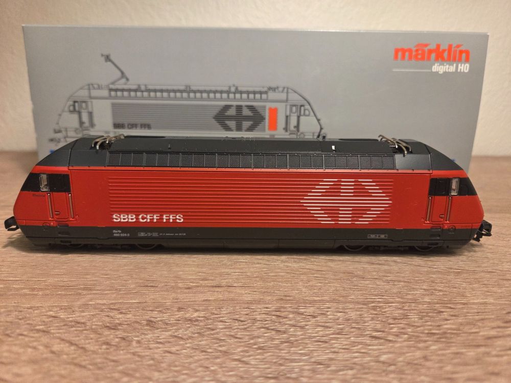 Märklin 3760 E-Lok Serie 460 SBB Digital H0 (1) (D'occasion) à St-Aubin ...