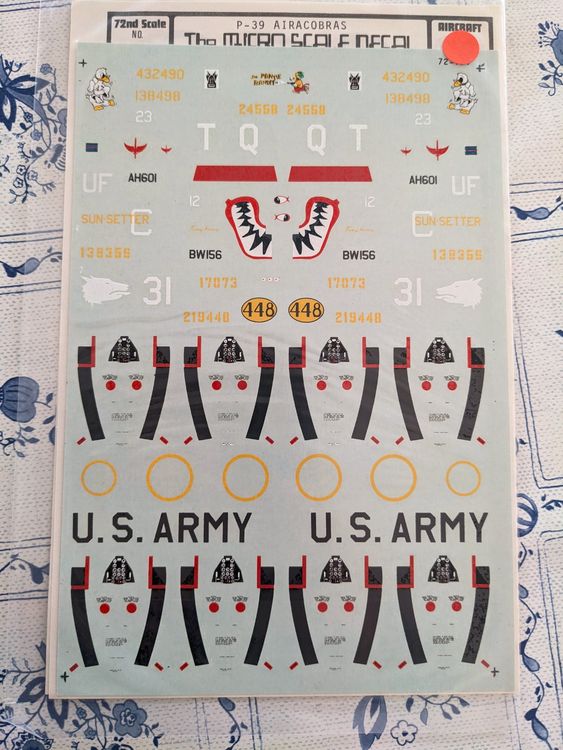 Microscale Decals Bell P-39 Airacobra (Gebraucht) in Neuenhof für CHF ...
