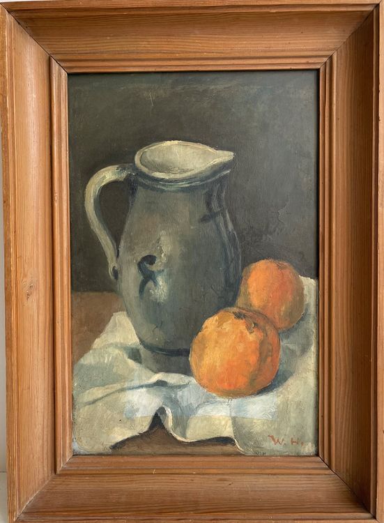 Stillleben Gemälde monogrammiert | Kaufen auf Ricardo