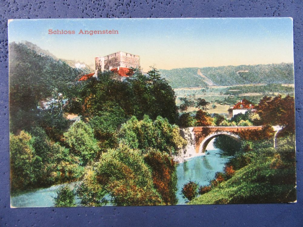 AK BL AESCH SCHLOSS ANGENSTEIN 1923 BUG | Kaufen auf Ricardo