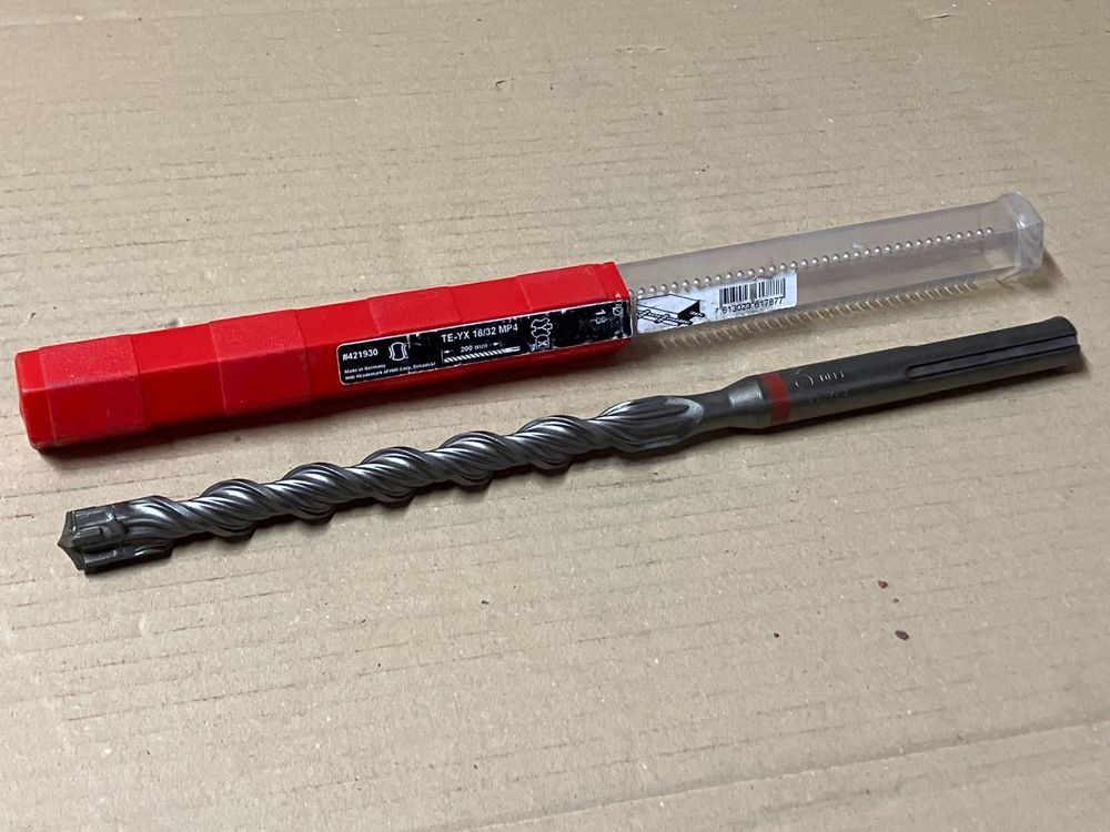 Hilti SDS Max Hammerbohrer TE-YX18/32 MP4 /200mm lang ab 1.- (Neu ...