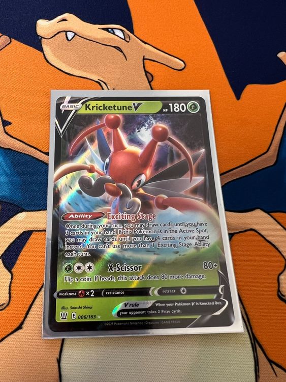 Pokemon - Kricketune (BST 6) - Battle Styles (Neu (gemäss Beschreibung ...