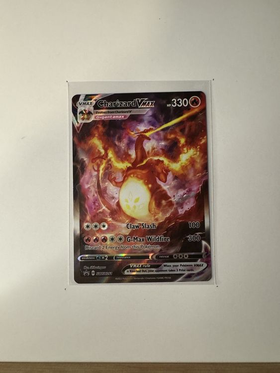 Charizard VMAX Promo ( Neu ausgepackt) (Neu (gemäss Beschreibung)) in ...
