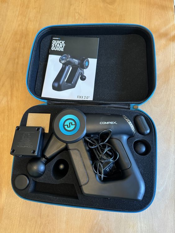 Compex Fixx 2.0 5-Gang Percussion Massagegerät mit 5 Spitzen | Kaufen ...