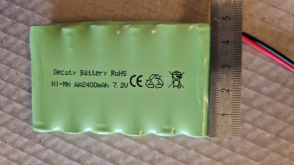 3x neue Akku Batterien NiMH 2400mah 7.2V (Neu (gemäss Beschreibung)) in ...