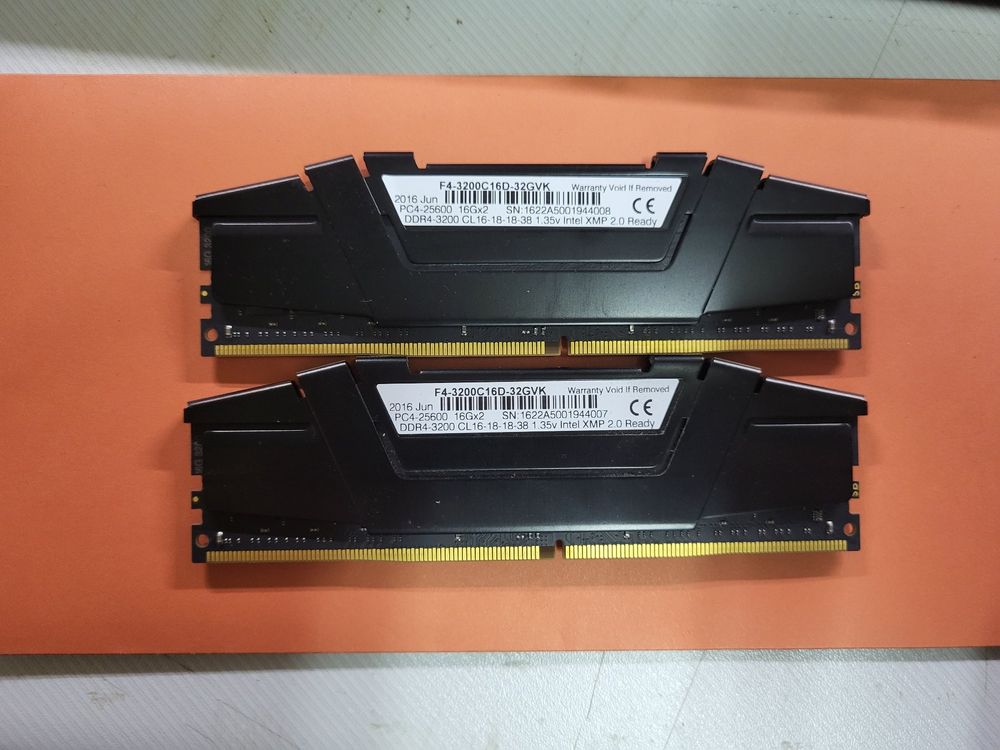 Gskill Ripjaws V 32GB (2x16GB) 3200MHZ DDR4 Ram (Gebraucht) in ...