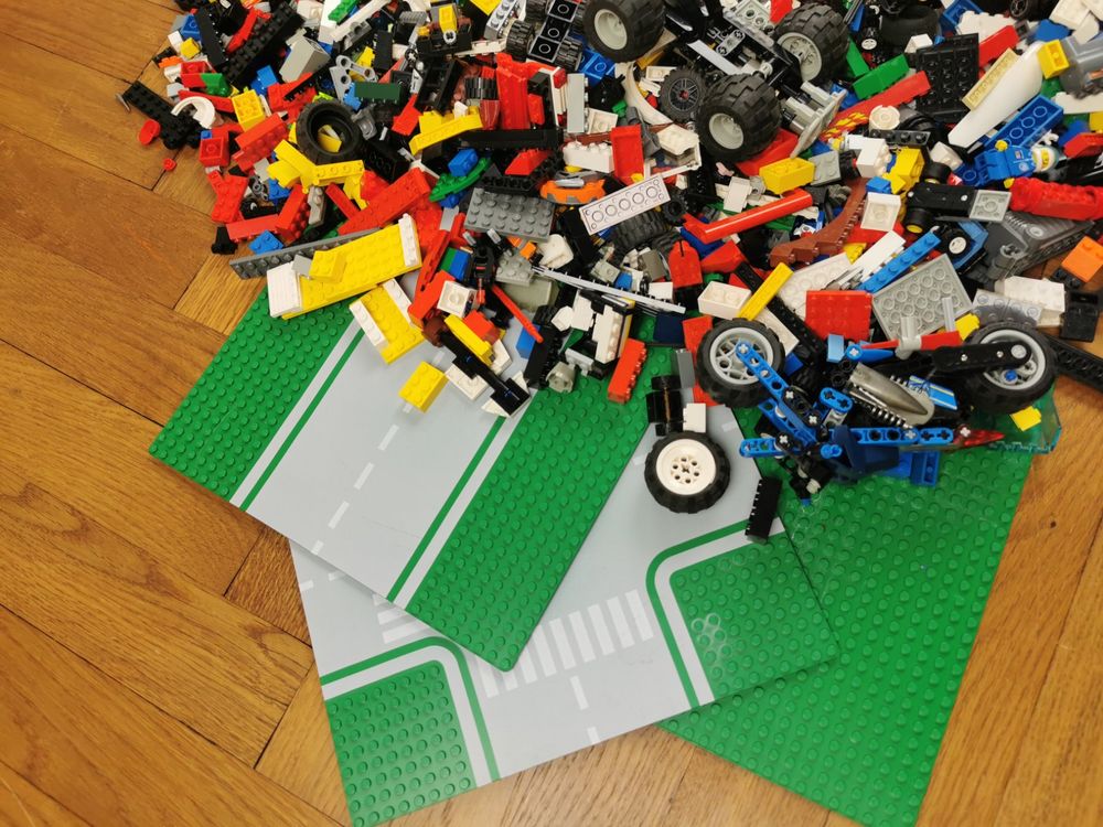XXL Lego Mix gebrauchte Bausteine Lot en vrac Kiste Konvolut (Gebraucht ...