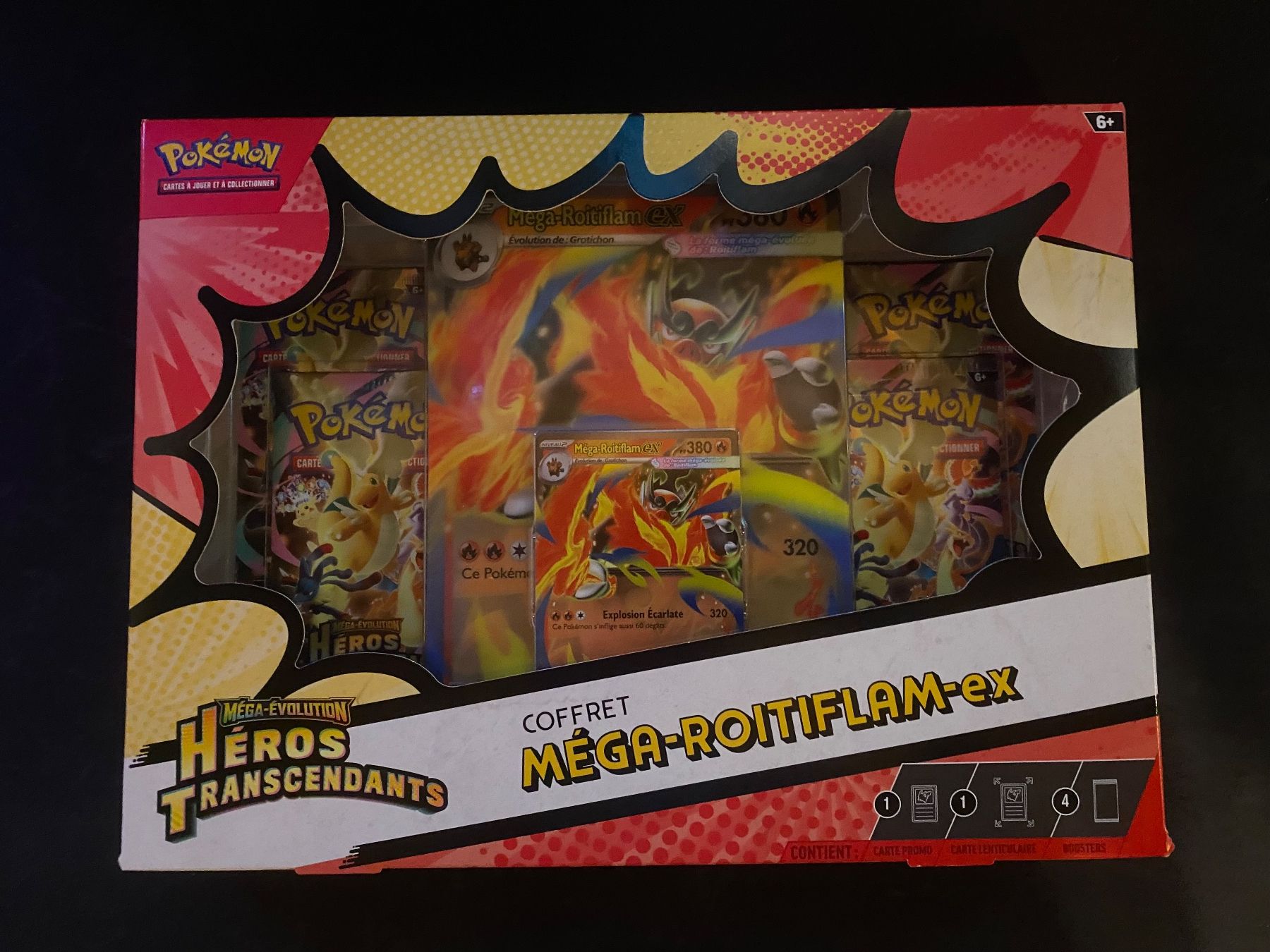 Ascended Heroes: Mega Emboar ex Box OVP Sealed - FR ab 1 (Neuf (Voir ...