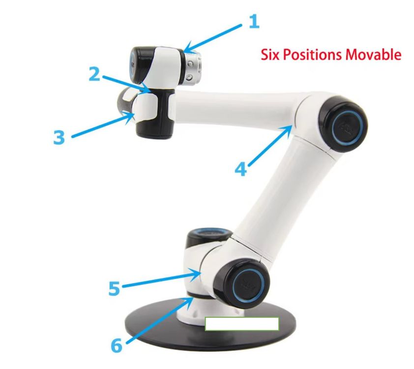 6 Achsen Roboterarm Modellbausatz 1:5.5 beweglich neu (Neu und ...