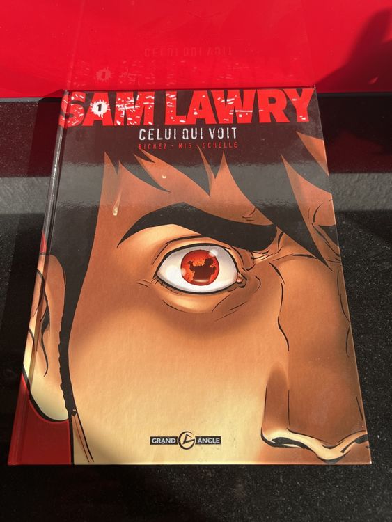BD Dédicace Sam Lawry Celui qui voit Comic Originalzeichnung (Gebraucht ...