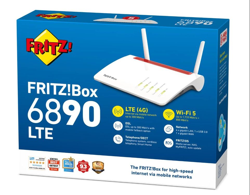 AVM FRITZ!Box 6890 LTE v2 (International) | Kaufen auf Ricardo