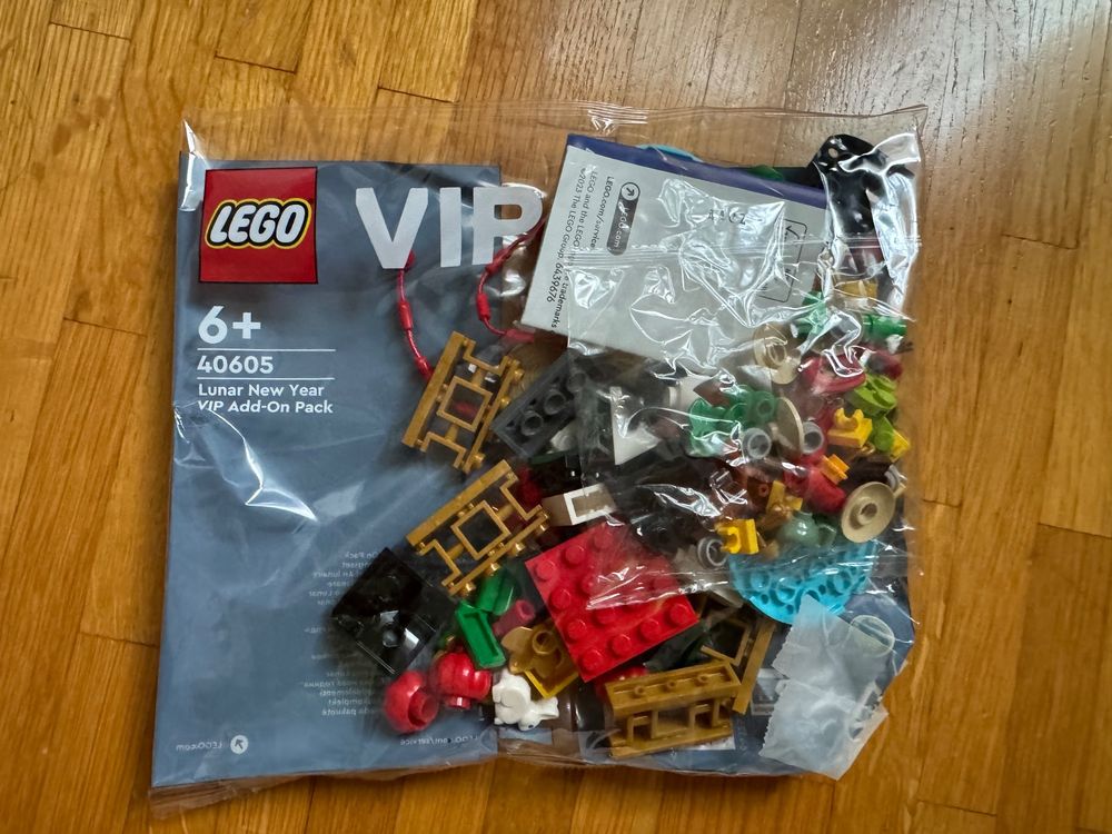 Leg0 40605 Lunar New Year VIP Add-On Pack (Neu und originalverpackt) in ...