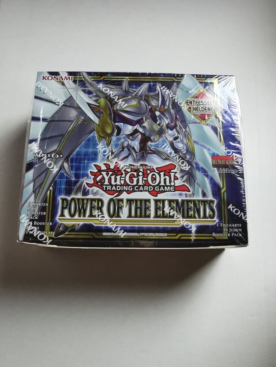 yugioh/Power of the Elements/Display/DE (Neu und originalverpackt) in Sisseln AG für CHF 53 ...