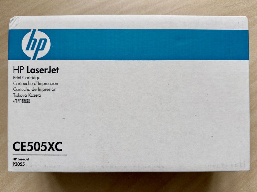 NEU: Druckerpatrone für HP Laserjet CE505XC (Neu und originalverpackt ...