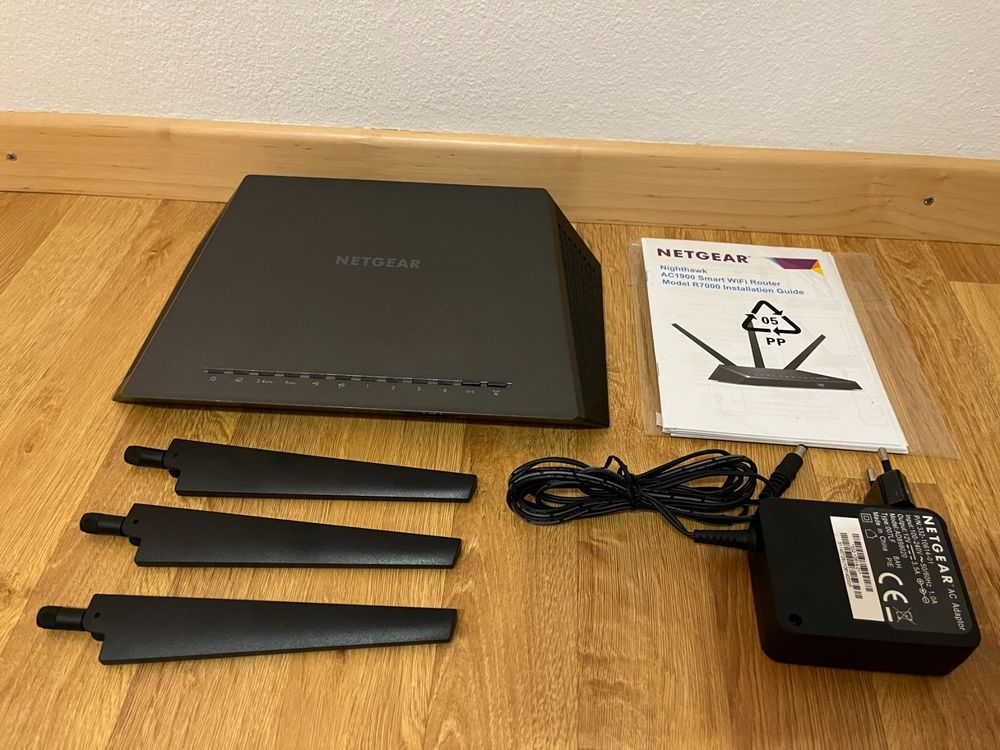 Netgear Nighthawk AC1900 Smart WiFi Router R7000 (Gebraucht) in Weinfelden für CHF 21 – mit ...