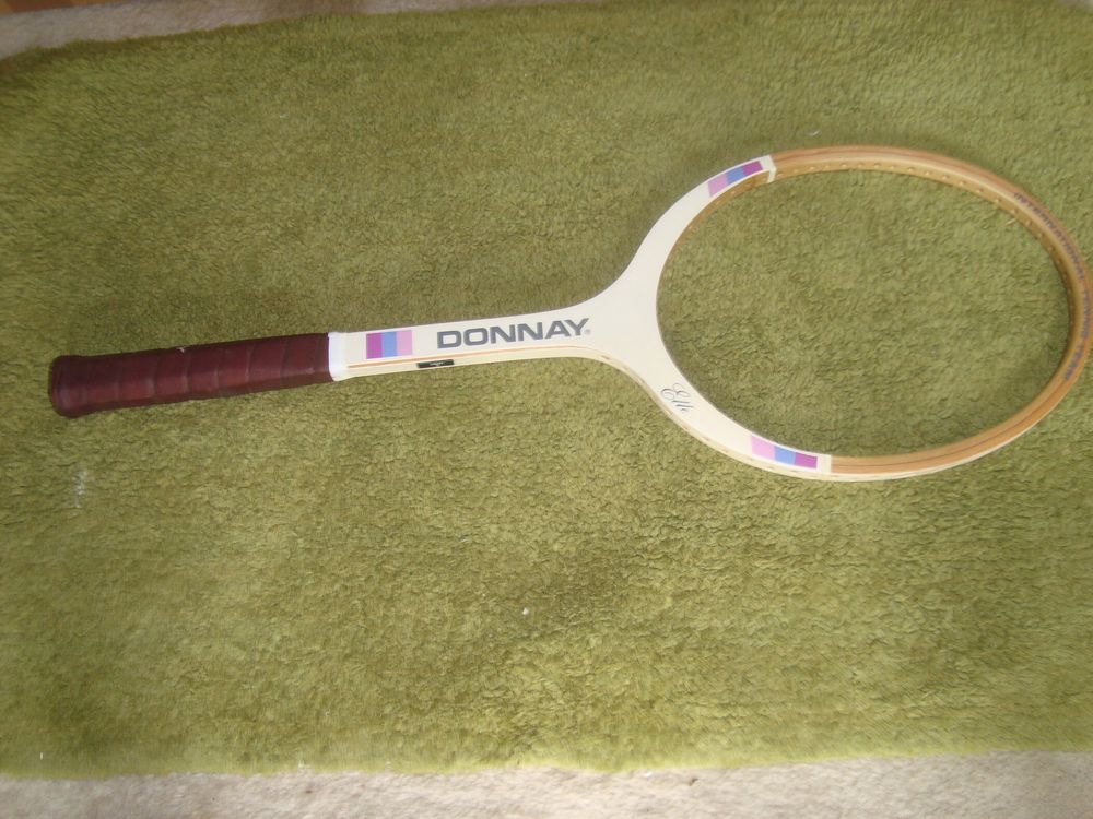 vintage 70iger years DONNAY Tennis Racket "Elle"s. L3 unbesp (Neu ...