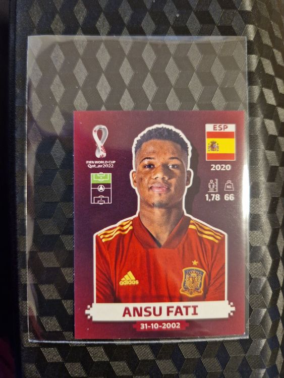 Panini WM 2022 - Ansu Fati [ESP17] | Kaufen auf Ricardo