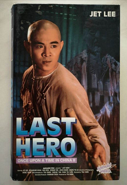 VHS Hartbox -Last Hero: Once Upon a Time in China mit Jet Li | Kaufen ...