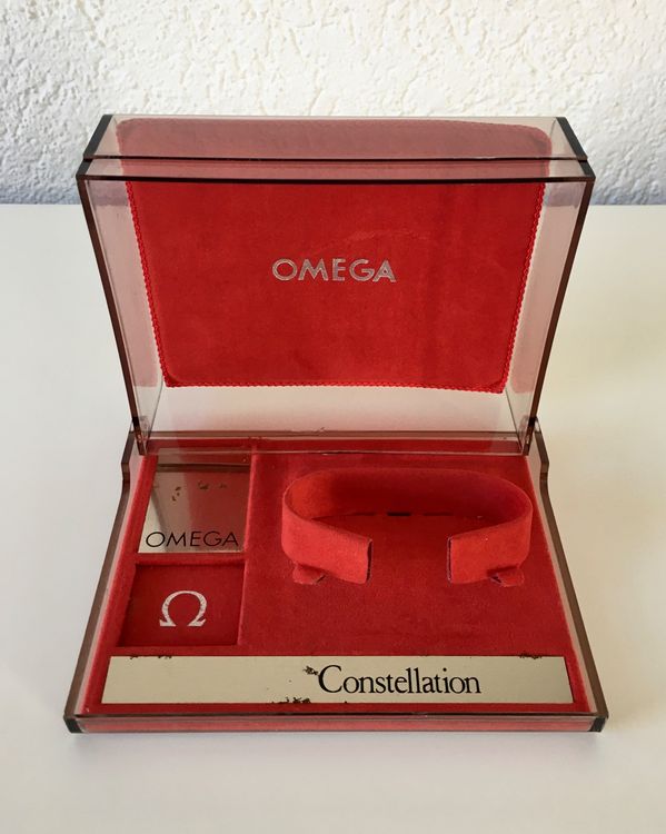 Très rare boîte Omega Constellation transparente (Gebraucht) in Genève ...