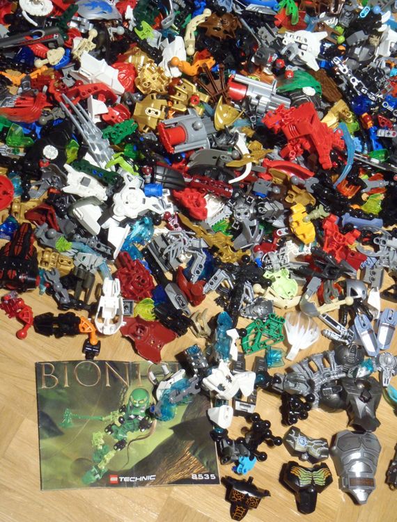 Lego Bionicle Monster Teile-Kiste ca. 3,2kg | Kaufen auf Ricardo
