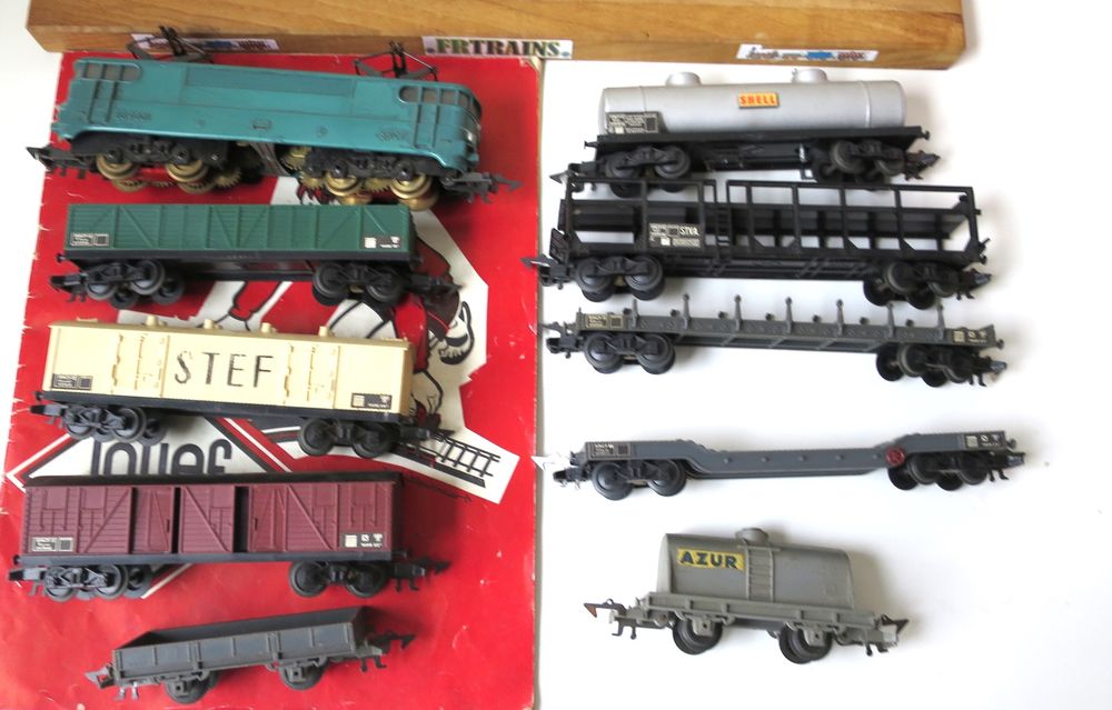 JOUEF ANCIEN SNCF CONVOI BB 9201 + 9 WAGONS + 1 CATALOGUE | Kaufen auf ...