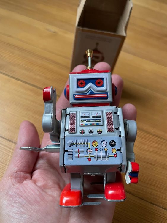 Leader Robot, SilRed9.5 - Vintage toys (Neu und originalverpackt) in ...