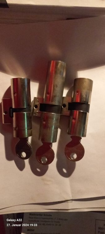 3 Kaba 20 Zylinder mit 3 Schlüsseln | Kaufen auf Ricardo