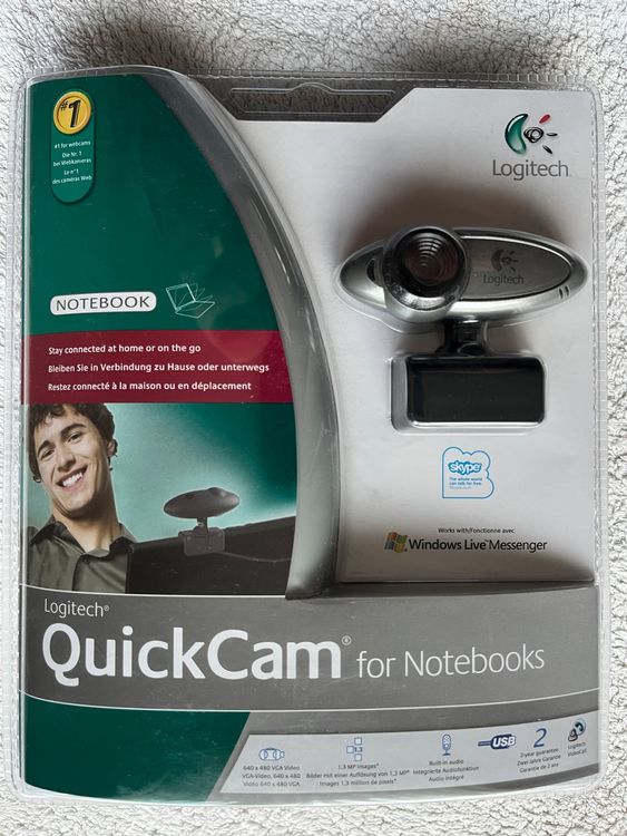 Logitech QuickCam für Notebooks | Kaufen auf Ricardo