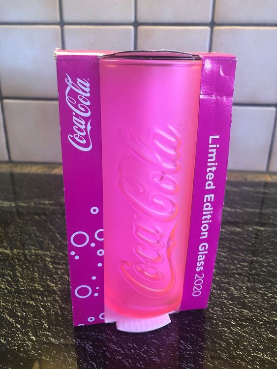 Coca Cola Glas pink 2020 | Kaufen auf Ricardo
