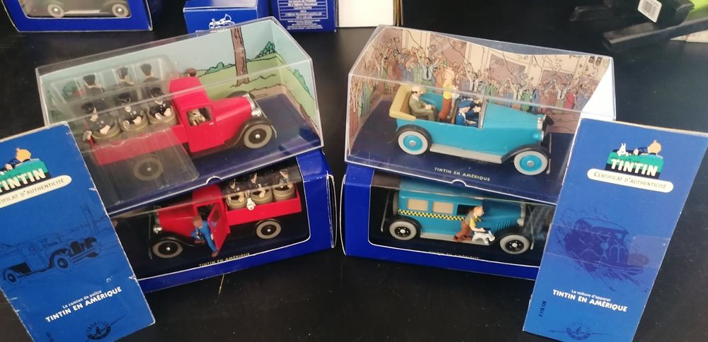 Tintin Modellautos 1:43 - Tintin en Amérique (Neu (gemäss Beschreibung ...