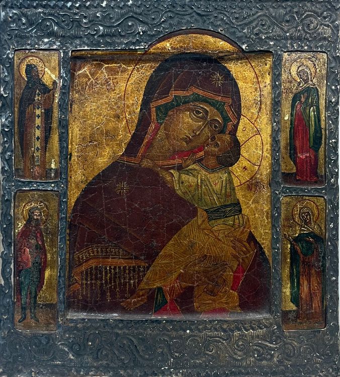 Antike Heilige Ikone Mutter mit Kind (Gebraucht) in Root für CHF 310 – mit Lieferung auf Ricardo ...